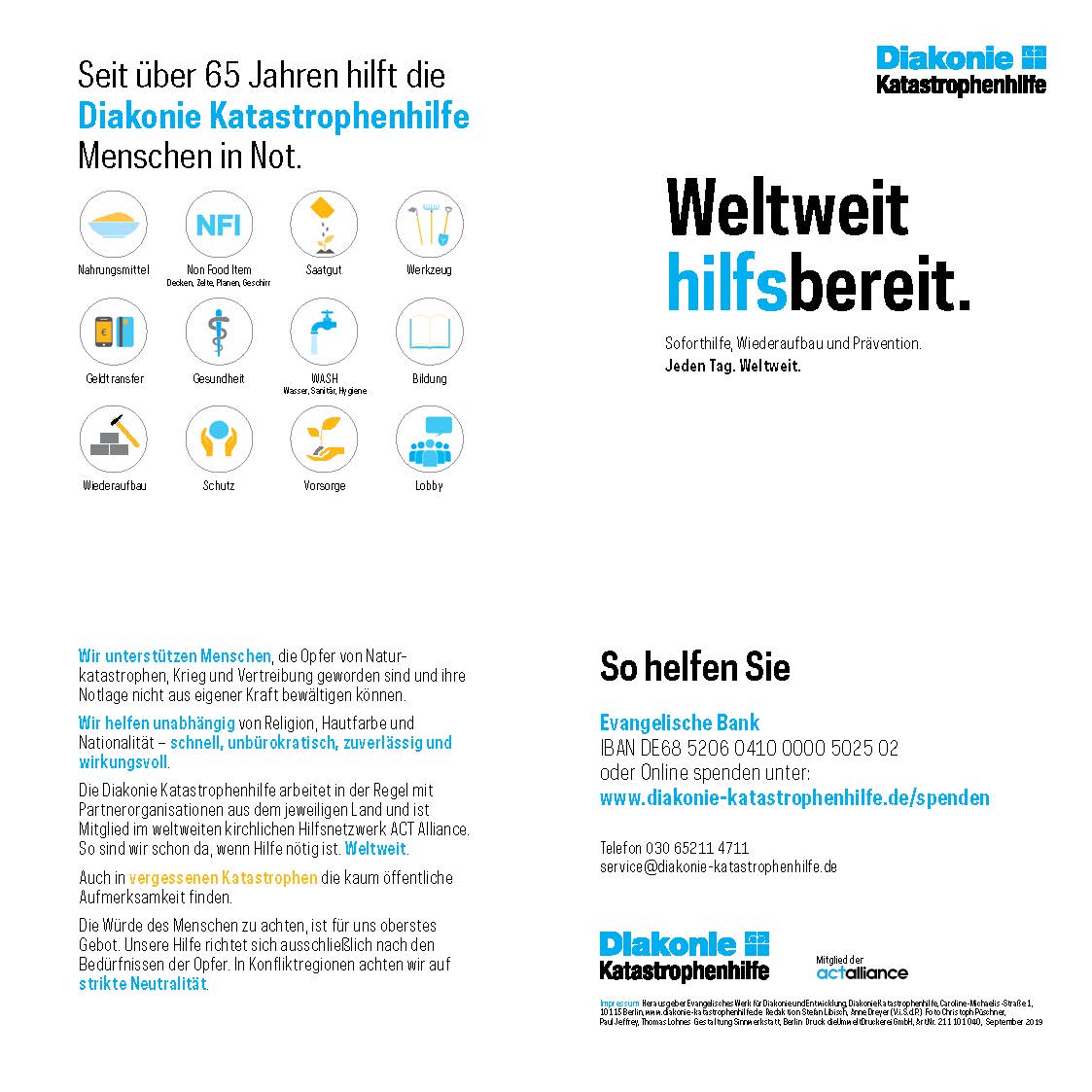 Über uns: Weltweit hilfsbereit | 211101040